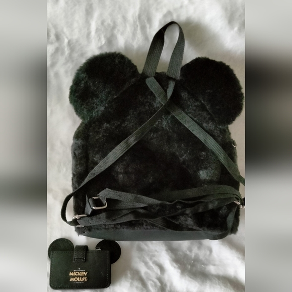 Disney | Accessories | Mickey Mouse Furry Backpack | Poshmark